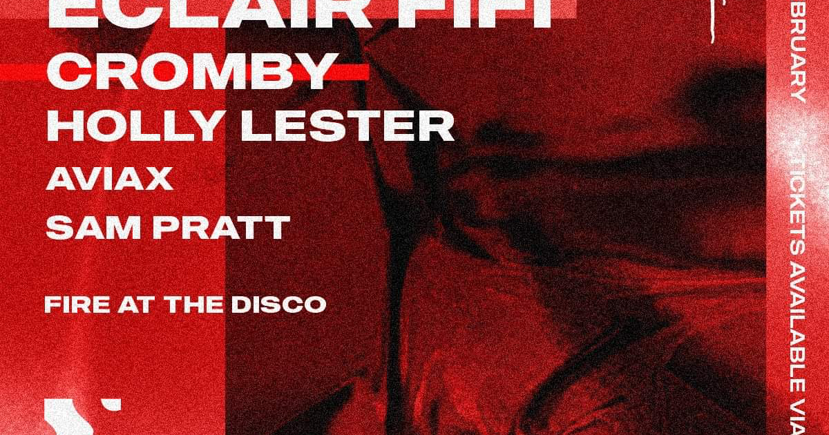 REC. - Eclair Fifi, Cromby & Holly Lester at Sheaf St, Leeds