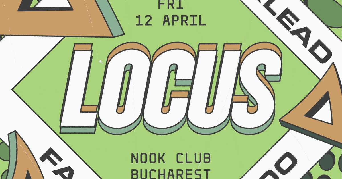 LOCUS X NOOK w. Fabe, Locklead, Kidoo at Nook, Bucharest