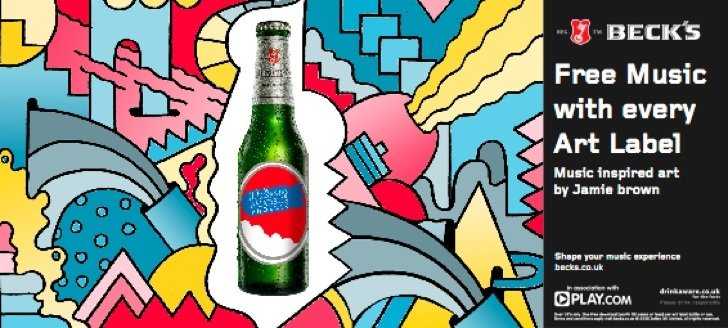Jamie Brown Live Art Event Free Limited Edition Becks at The Foundry ...