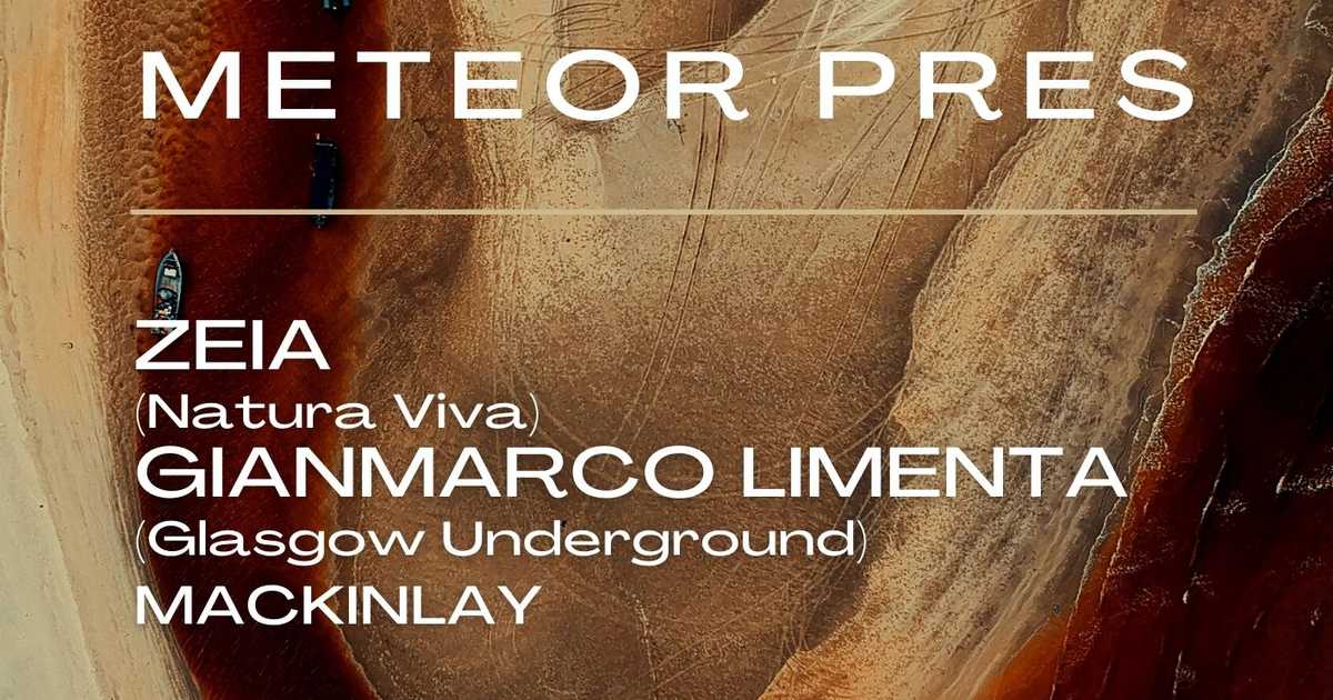 METEOR pres. ZEIA | Gianmarco Limenta | Mackinlay at Macarena Club ...