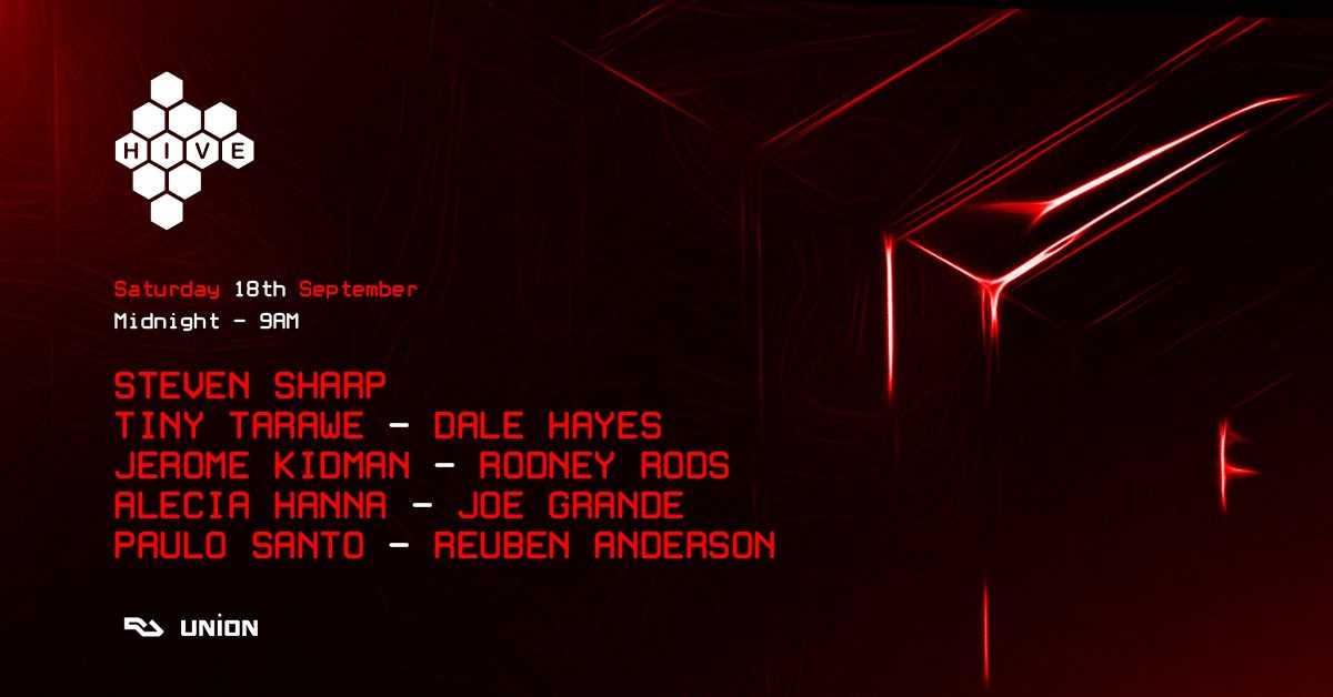 Hive - September Sesh with Steven Sharp, Paulo Santo, Reuben Anderson ...