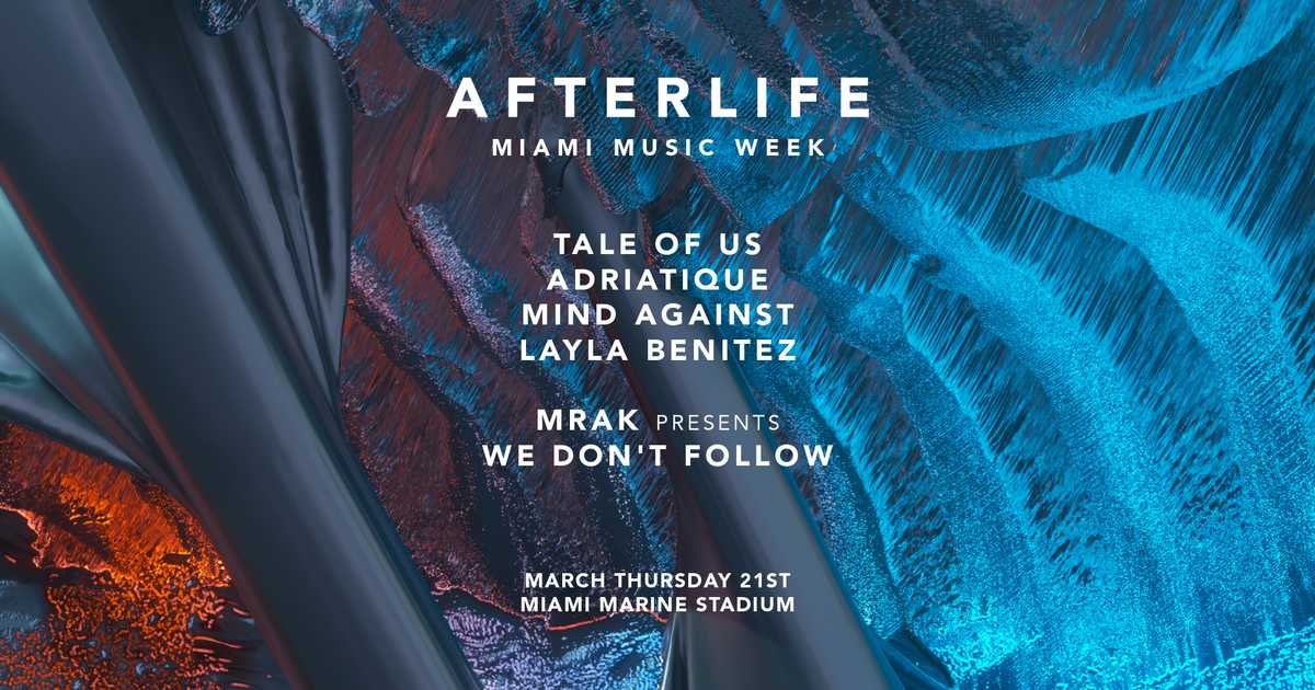 Afterlife Miami Music Week 2024 at TBA - Miami Marine Stadium, Miami