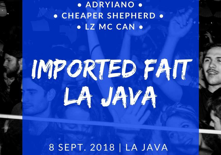 IMPORTED Fait la Java - Adryiano, Cheaper Shepherd en La Java, París