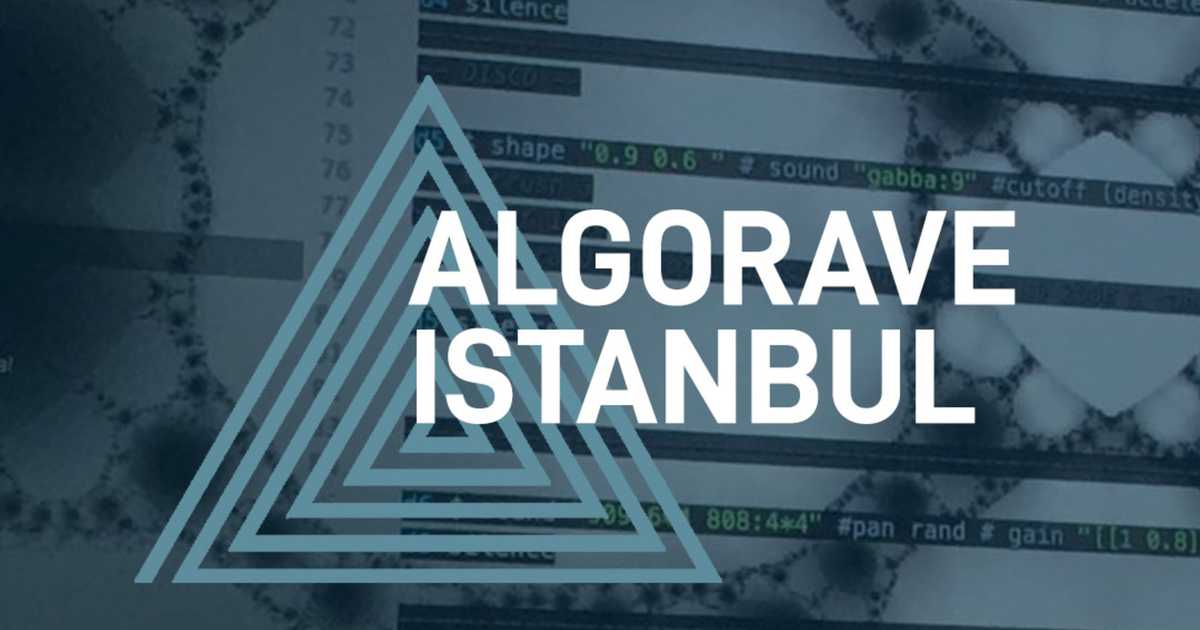 Algorave Istanbul #7 on Sónar+D Istanbul bei Zorlu Performans Sanatları Merkezi, Istanbul