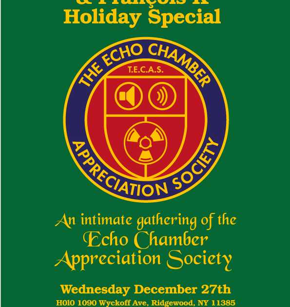 Dimitri From Paris & Francois K Holiday Special: An Intimate Gathering ...