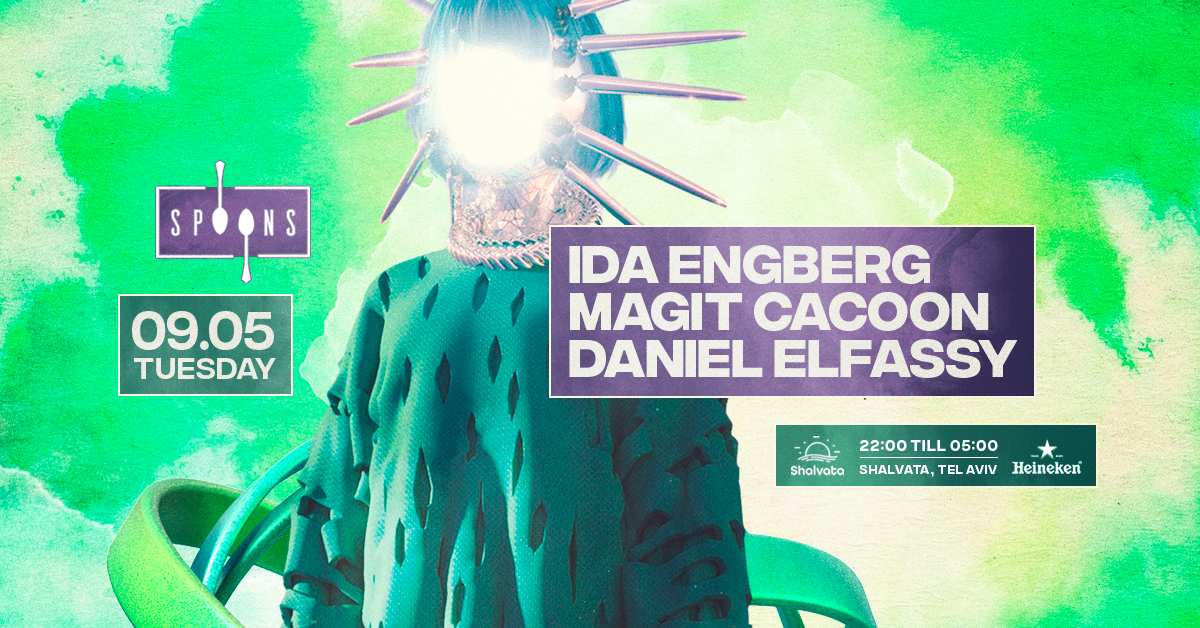 Spoons: Ida Engberg 1st with Magit Cacoon at Shalvata, Tel Aviv