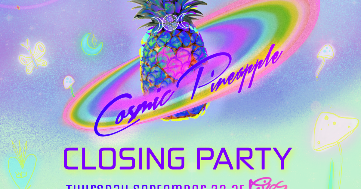 Cosmic Pineapple at Pikes Ibiza, Ibiza