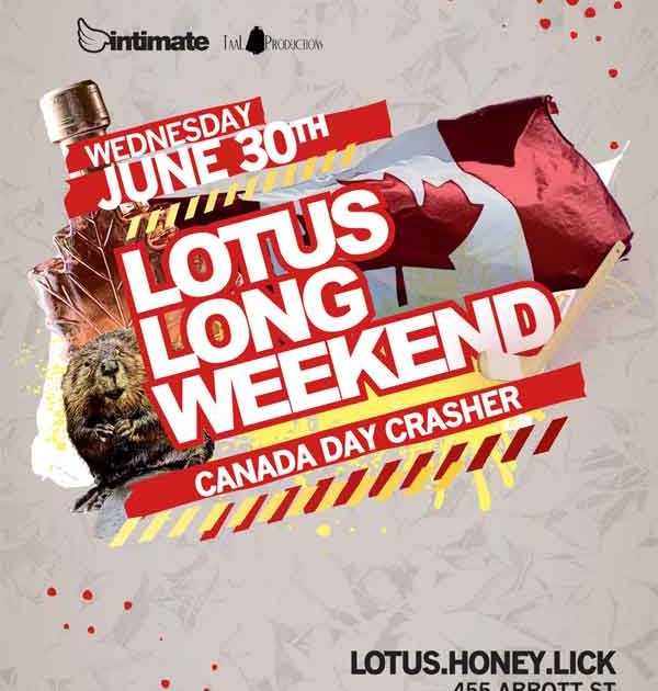 Lotus Long Weekend - Canada Day Crasher 2010 en Lotus Sound Lounge ...