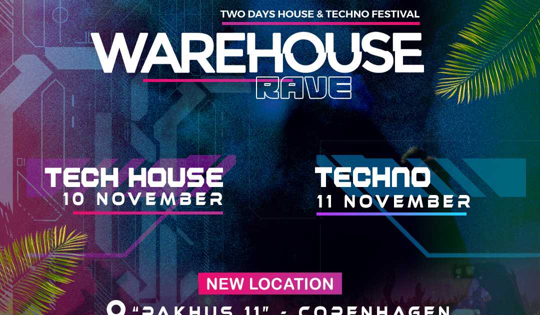 Gravity warehouse rave (House/Techno festival) at Pakhus11, Copenhagen
