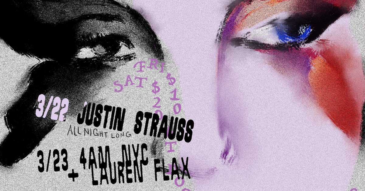 Justin Strauss ALL NIGHT LONG at Gabriela, New York City