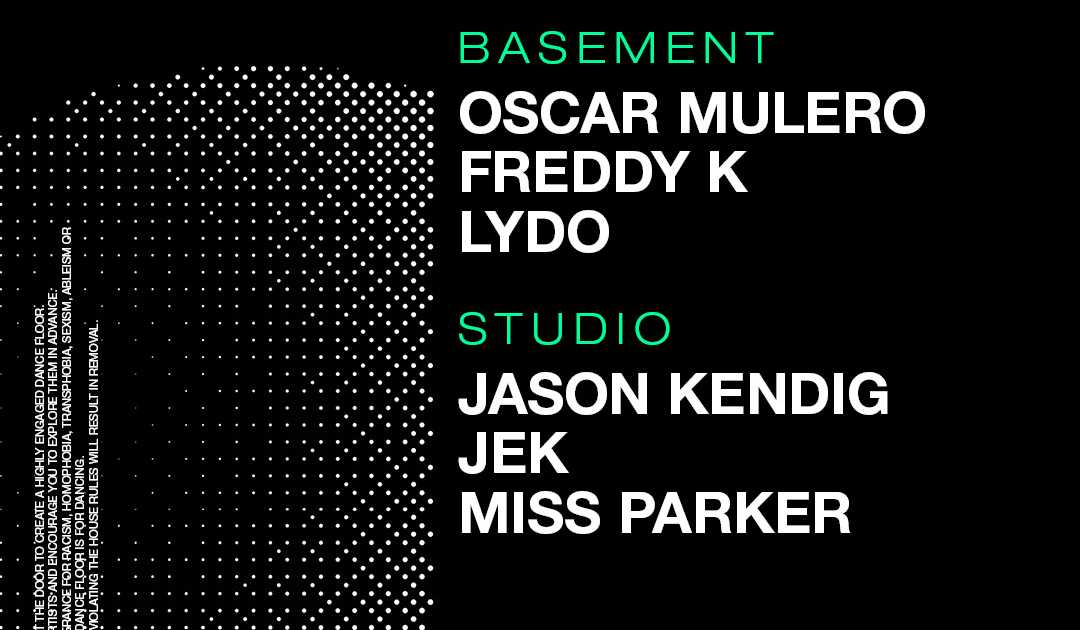 Oscar Mulero / Freddy K / LYDO / Jason Kendig / Jek / Miss Parker at ...