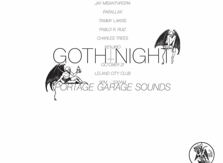 Goth Night x PGS bei Leland City Club, Detroit