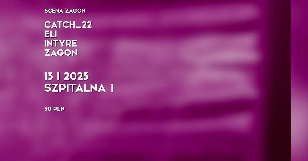 TECHNO TECHYES #41 + ZAGON STAGE at Szpitalna 1, Krakow