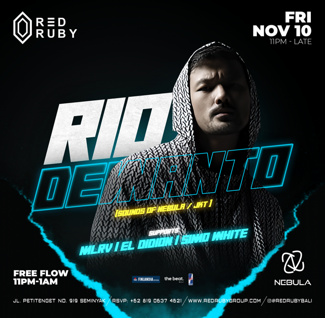 RIO DEWANTO at Red Ruby, Bali