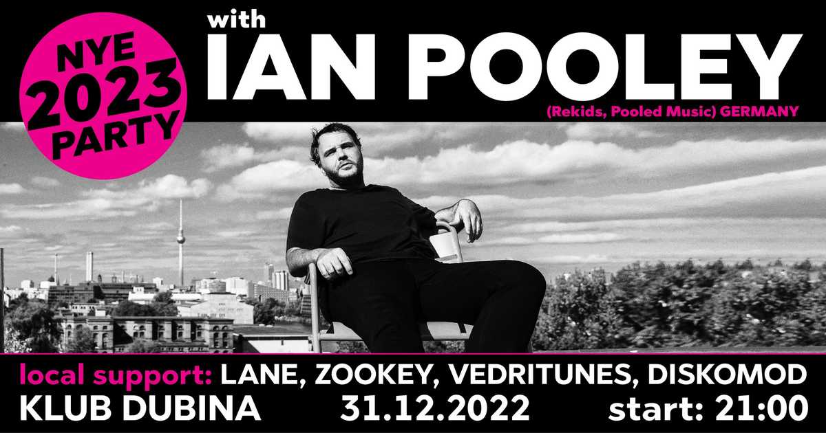NYE with Ian Pooley, Dubrovnik at Klub Dubina, Croatia