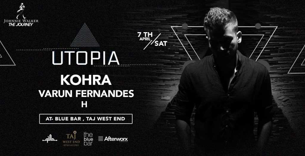 Utopia feat. Kohra at Blue Bar, Bangalore