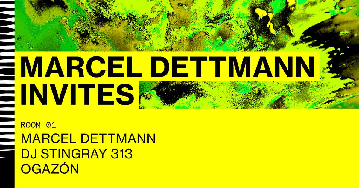 fabric25: Marcel Dettmann Invites: DJ Stingray 313, Ogazón, Peach ...