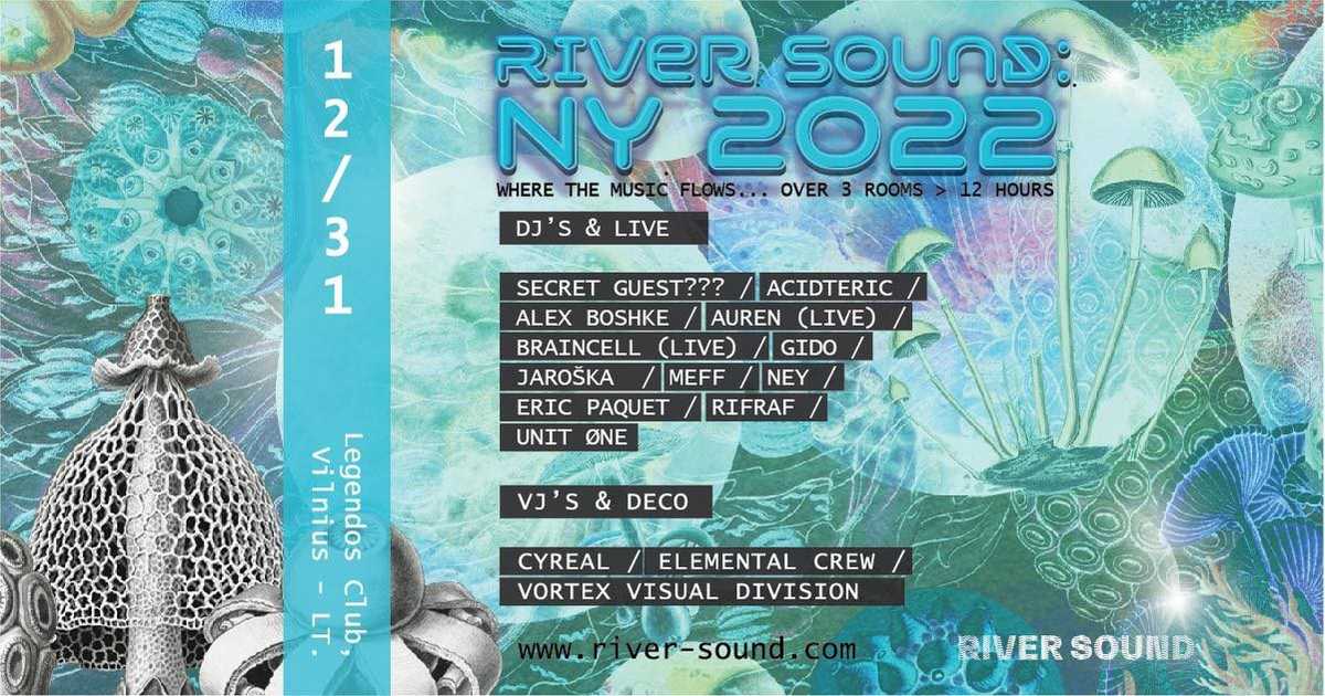 River Sound: ny2022 bei Legendos Klubas, Vilnius