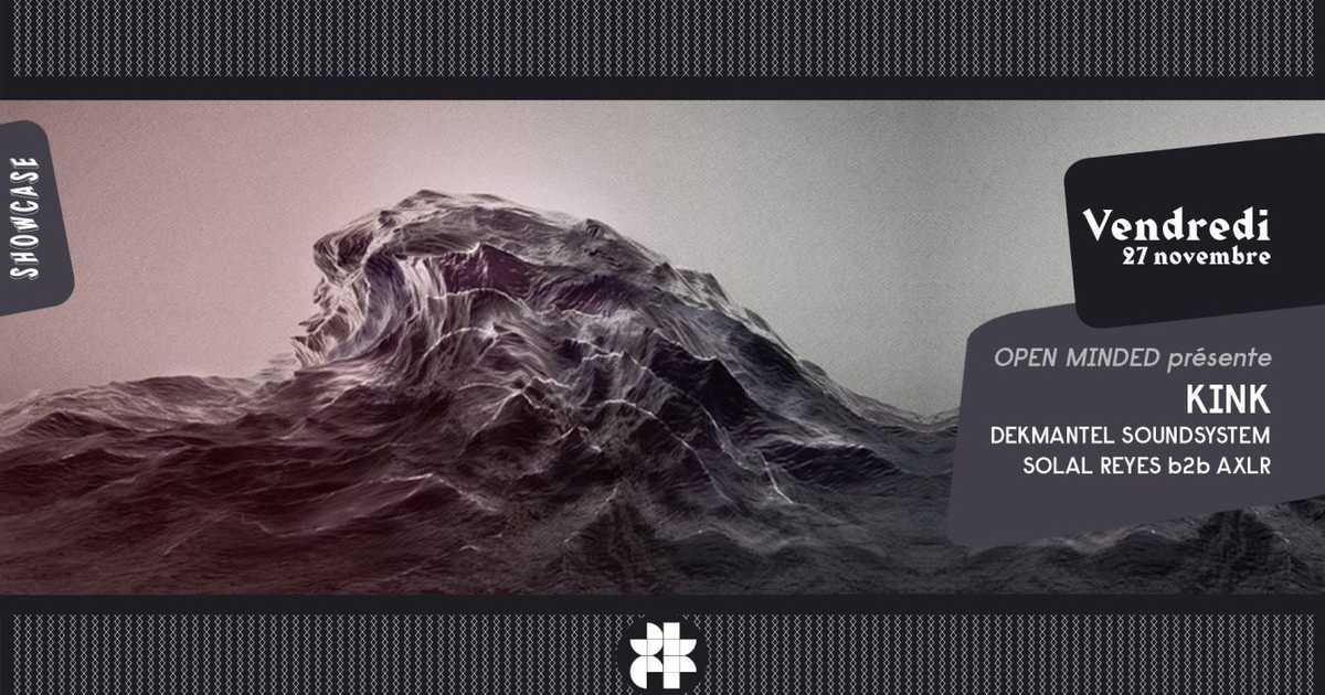 Kink (Live) - Dekmantel Soundsystem bei Showcase, Paris