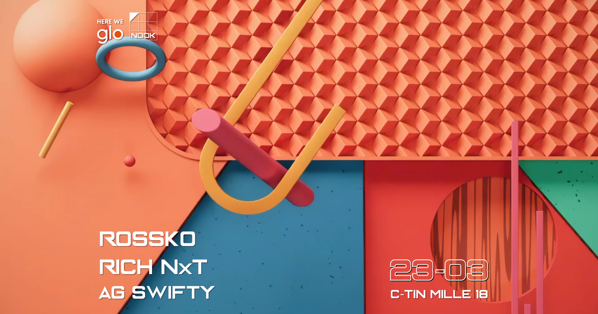 NOOK in w. Rossko, Rich NxT, AG Swifty at Nook, Bucharest