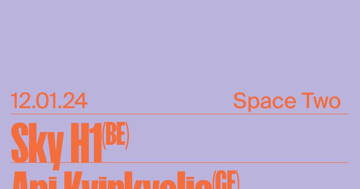 Left Bank Clubnight: SKY H1 / Ani Kvirkvelia / 5nipss at Left Bank, Tbilisi · Tickets