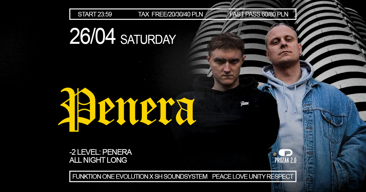Penera ((all night long)) at Prozak 2.0, Krakow