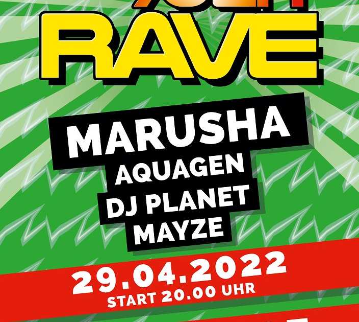 Mega 90er Rave / Marusha at Backstage, Munich