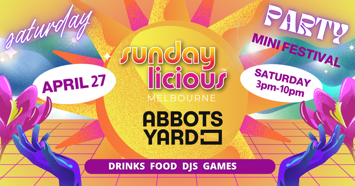Sundaylicious Abbots Yard Saturday sesh LGBTQIA+ events en Abbots Yard ...