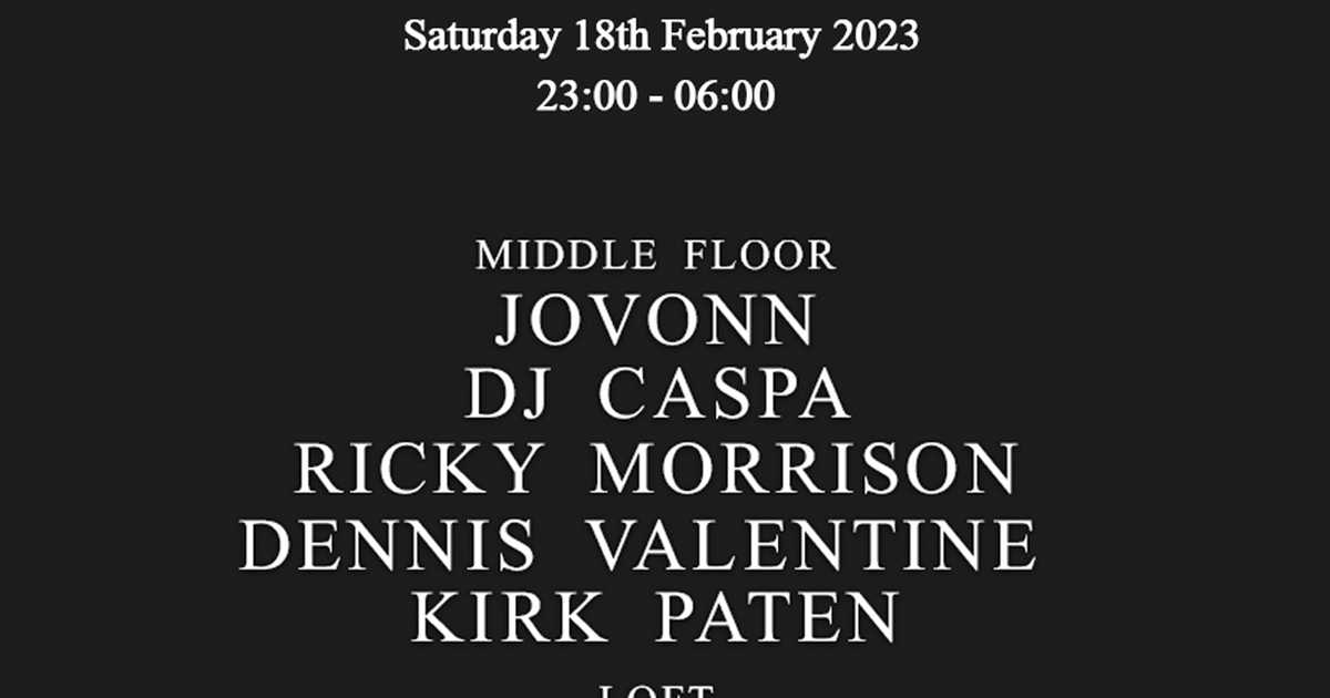 Hard Times London: Jovonn, DJ Caspa, Ricky Morrison + more at Egg ...