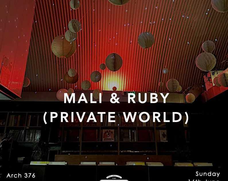 Mali & Ruby Savage present: Private World at The BBE Store, London