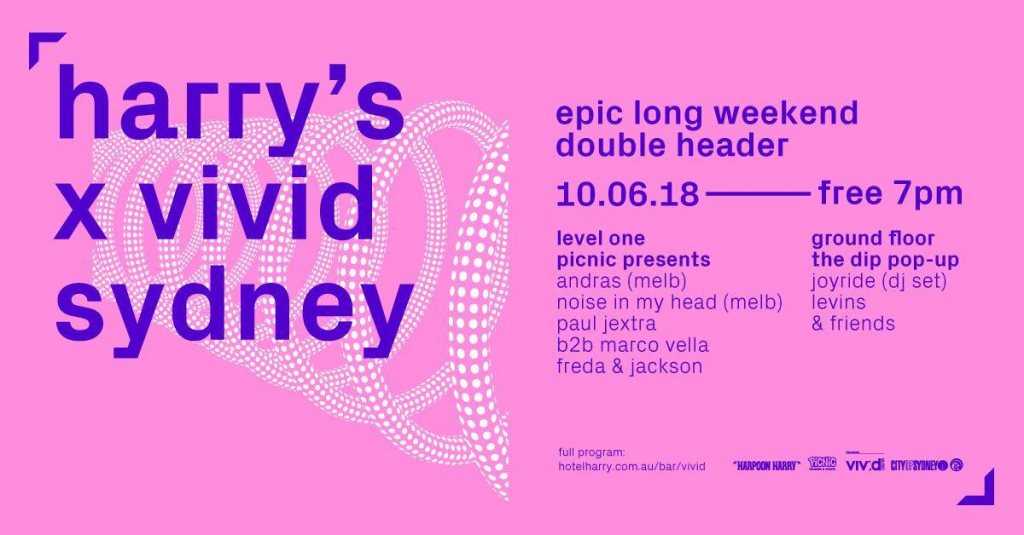 Harry's X Vivid: Epic June Long Weekend at Harpoon Harry, Sydney