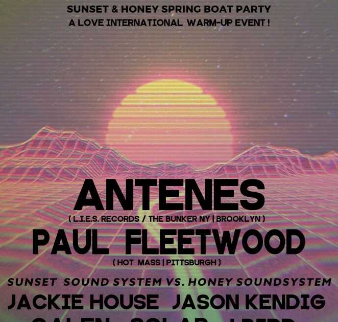 Sunset & Honey Soundsystem Boat Party After-Party at The San Francisco Spirit, San Francisco/Oakland