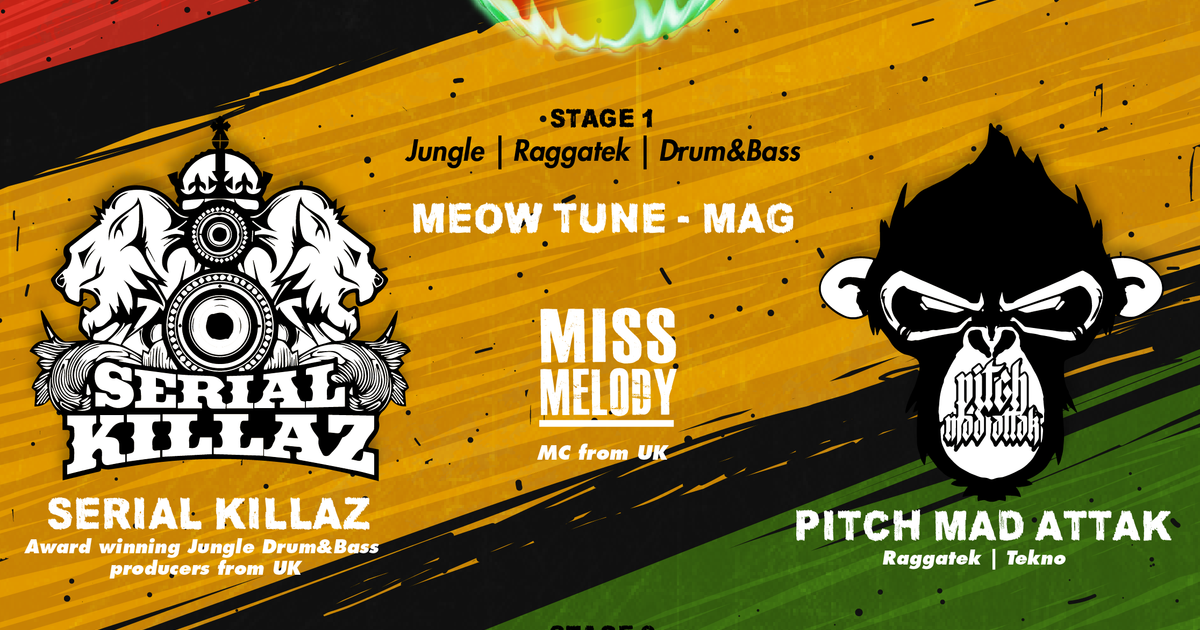 RUM with Serial Killaz (Jungle/Dnb from Uk) & PITCH MAD ATTAK (Raggatek ...