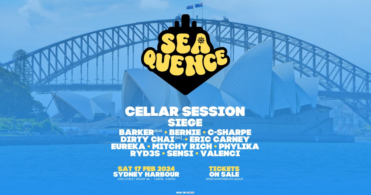 SEAQUENCE BOAT PARTY [MAIDEN VOYAGE] at 6 King Street Wharf, Sydney