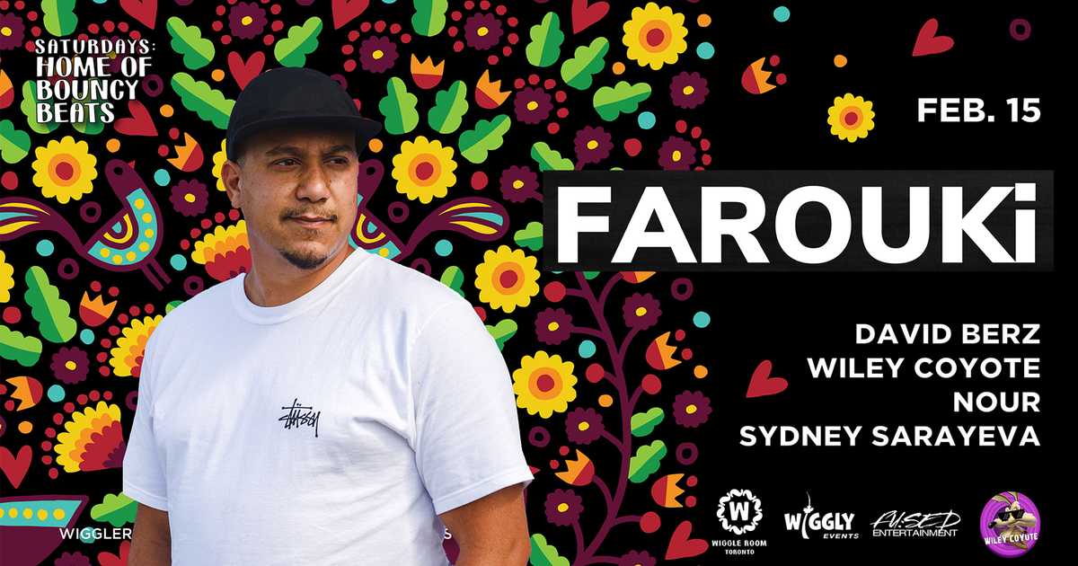 Farouki [Rawthentic - Wiggle Room Records] at Wiggle Room, Toronto