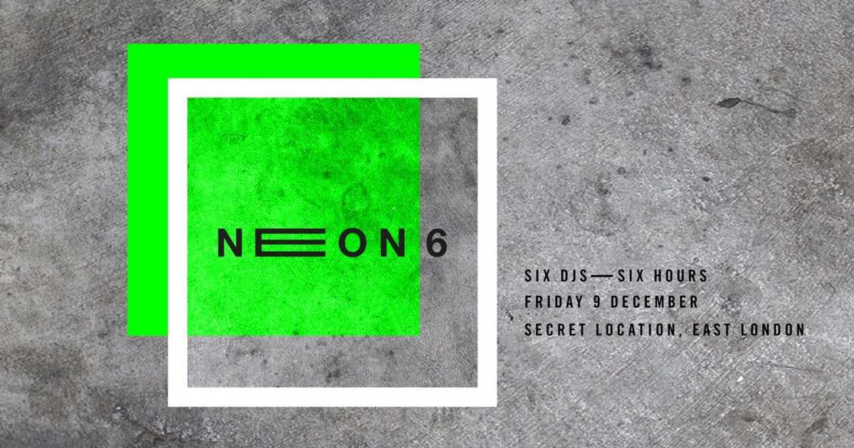 Neon 6 em Hoxton Basement, London