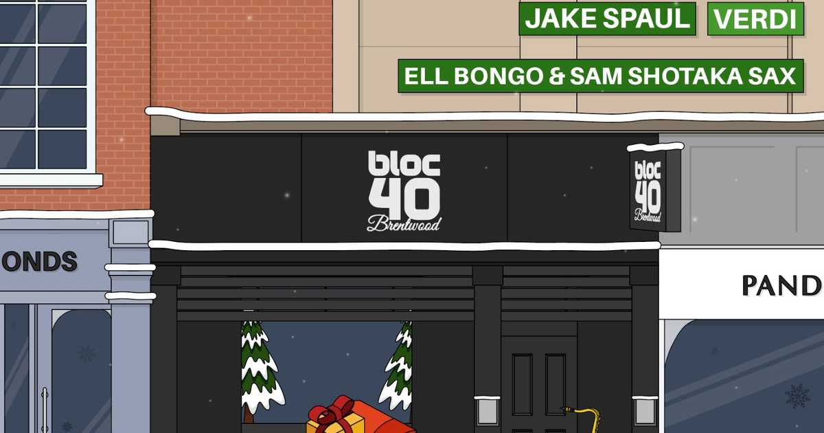 JUVY 'Xmas Special' - Friday 15th December at Bloc40 Brentwood, South ...