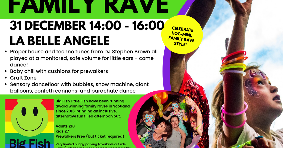 Big Fish Little Fish Hog-Mini Family Rave with Stephen Brown at La ...