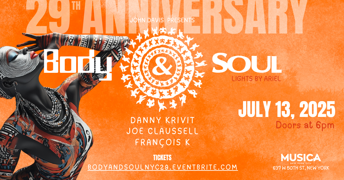 Body & SOUL 29th Anniversary Party at Musica Club NYC, New York City
