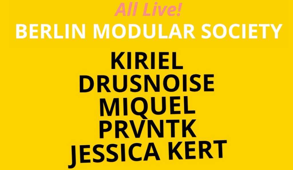 Berlin Modular Society 28 - Spectrum (all live!) at Fitzroy, Berlin