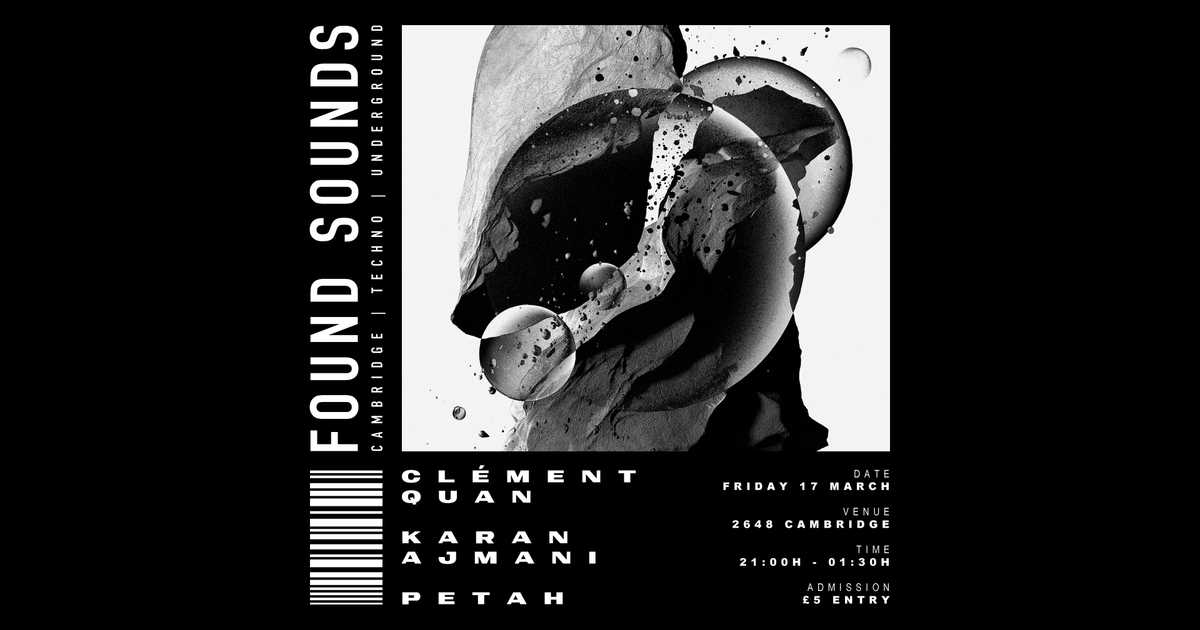 Found Sounds at 2648 Cambridge, South + East