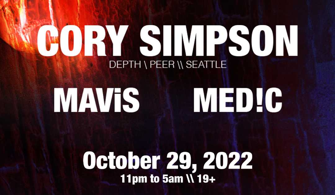 Pressure One: Cory Simpson at TBA - The Front (New West), Vancouver