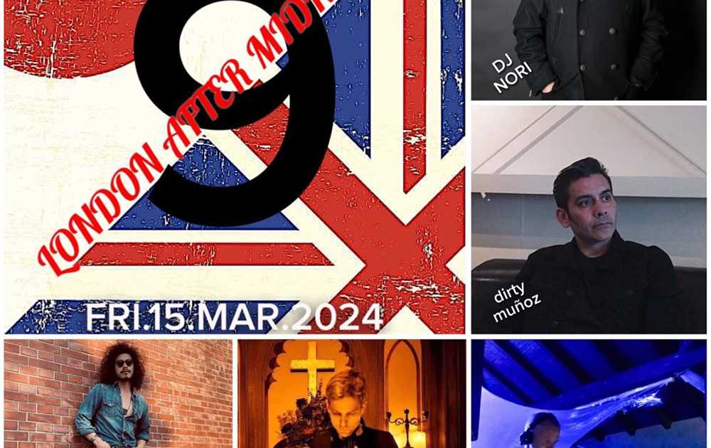 LONDON AFTER MIDNIGHT 9th anniversary at DJ Bar Bridge, Tokyo