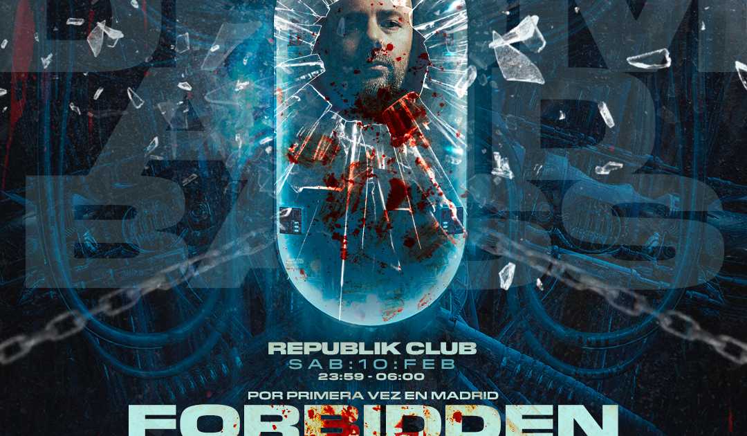 SYNBIOSIS DRUM&BASS presents FORBIDDEN SOCIETY at Republik Club, Madrid