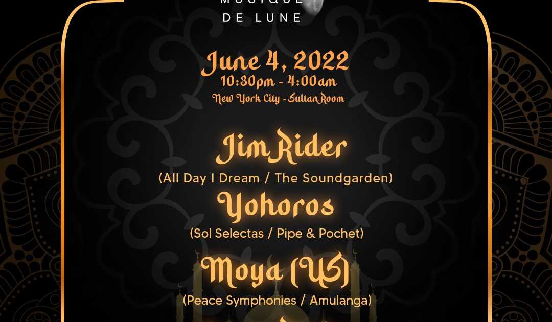 Musique de Lune presents Jim Rider, Yohoros, Moya, Iman Rizky at The ...