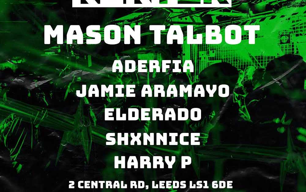 RekTek presents Mason Talbot @HifiClub Leeds at The Hifi Club, Leeds