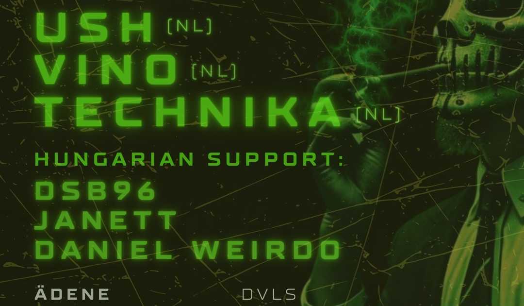 NEW GENERATION pres: 20+ DJ SERIES: USH / VINO / TECHNIKA ( 3 stage ...