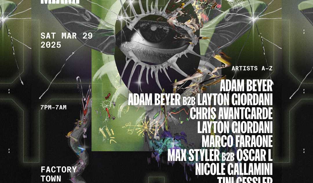 Drumcode MMW at Factory Town, Miami