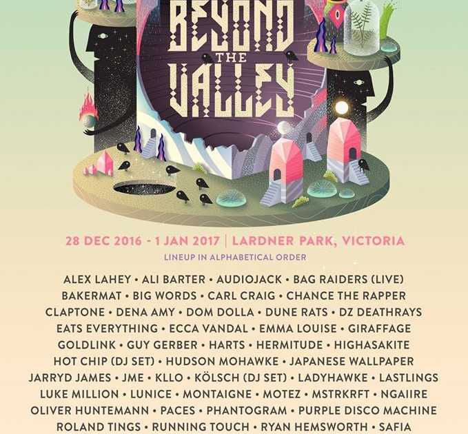 Beyond The Valley 2016 at Lardner Park, Melbourne