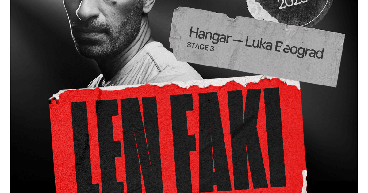 Len Faki at Hangar, Belgrade
